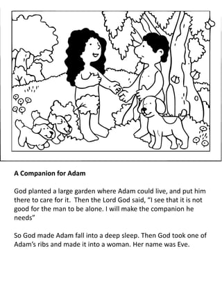 Enoch Walked With God Coloring Page