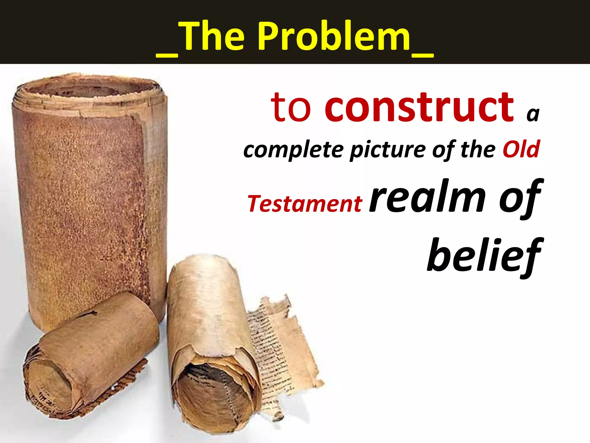 Old Testament Theology | PPT