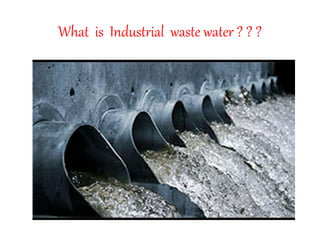 Waste water management | PPTX