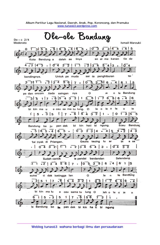 Ole ole bandung-na-nb_dok.tunas63 | PDF