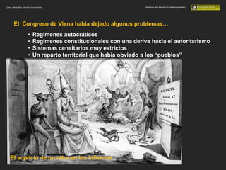 Los movimientos revolucionarios 1815-1871 I | PPTX