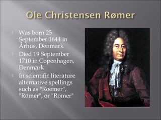 Ole Christensen Roemer | PPT