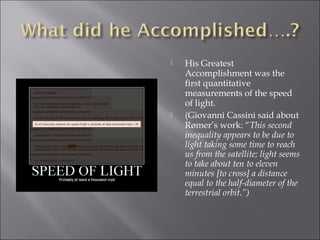 Ole Christensen Roemer | PPT