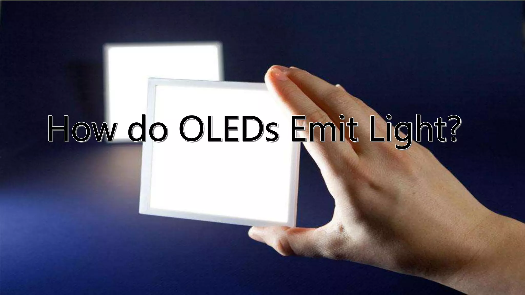 OLED full PPT | PPTX