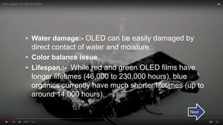 Oled (the future of display) | PPTX | Consumer Electronics | Technology ...