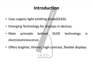 Oled | PPT