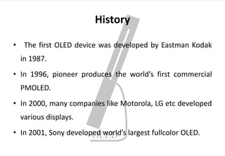 Oled | PPT
