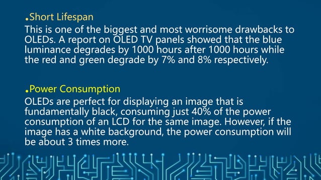Oled semiconductors | PPT
