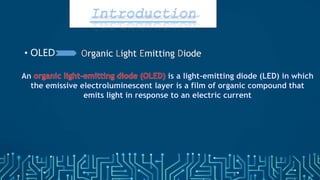 Oled semiconductors | PPT