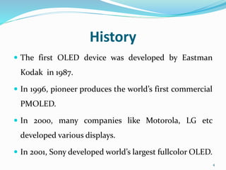 OLED Technology | PPTX