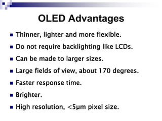 Oled technology | PPT