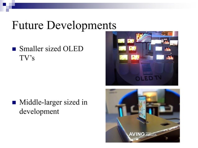 Organic Light Emitting Diode (OLED) for embedded system | PDF