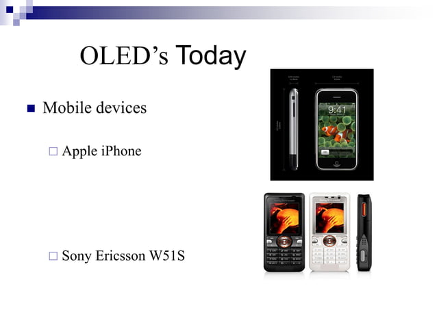 Organic Light Emitting Diode (OLED) for embedded system | PDF