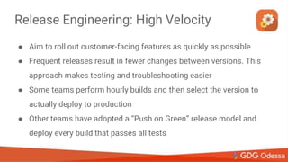 Release Engineering | PPT