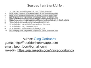 Oleg Gorbunov Action cable | PPT