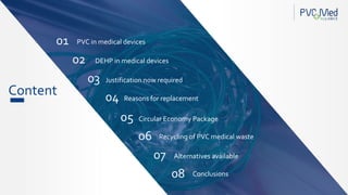 Reviewing Progress in Shifting From DEHP in Medical Devices | PPTX