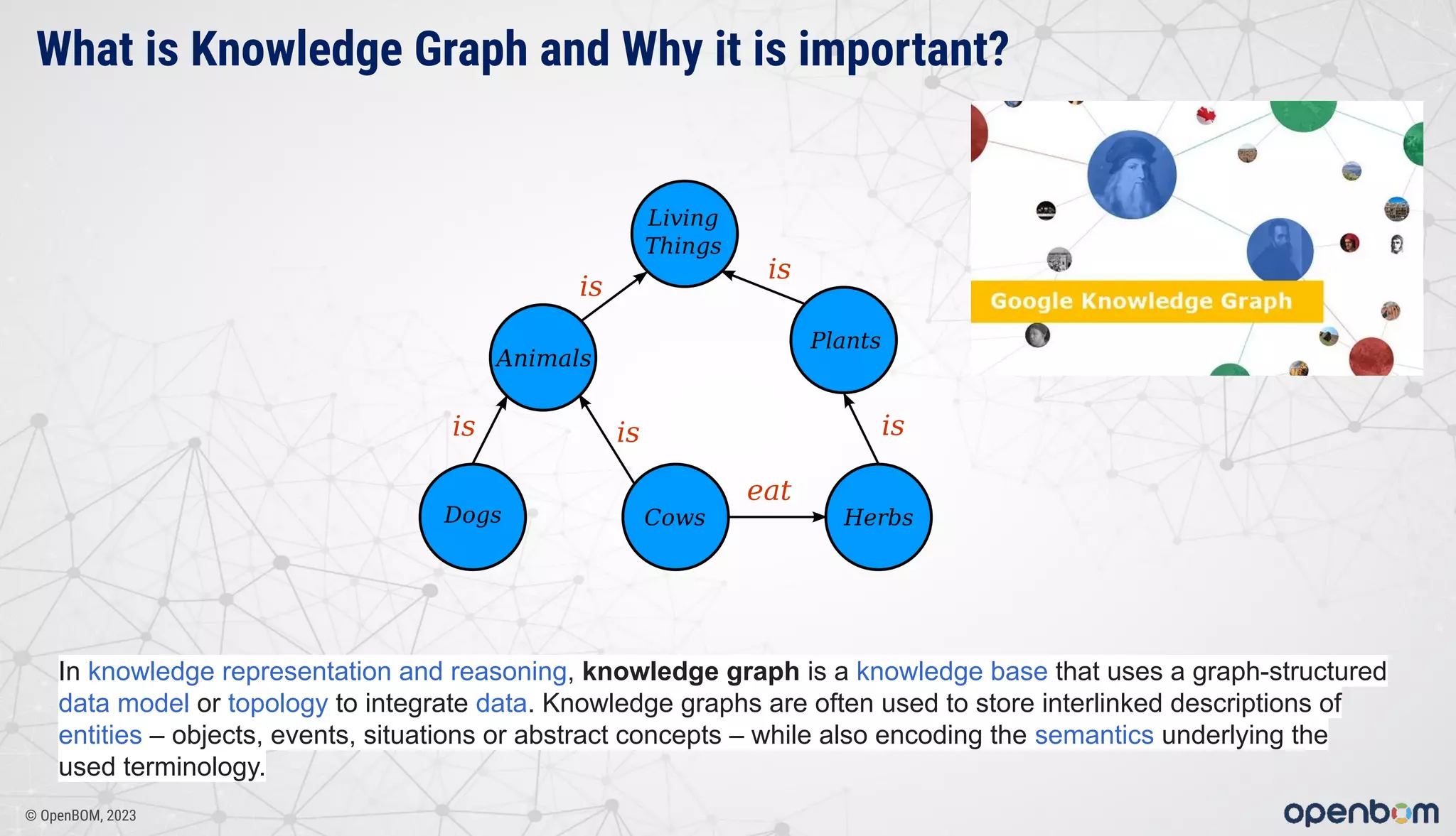 Benefits of Knowledge Graphs and AI For Enterprise PLM Platforms | PPT