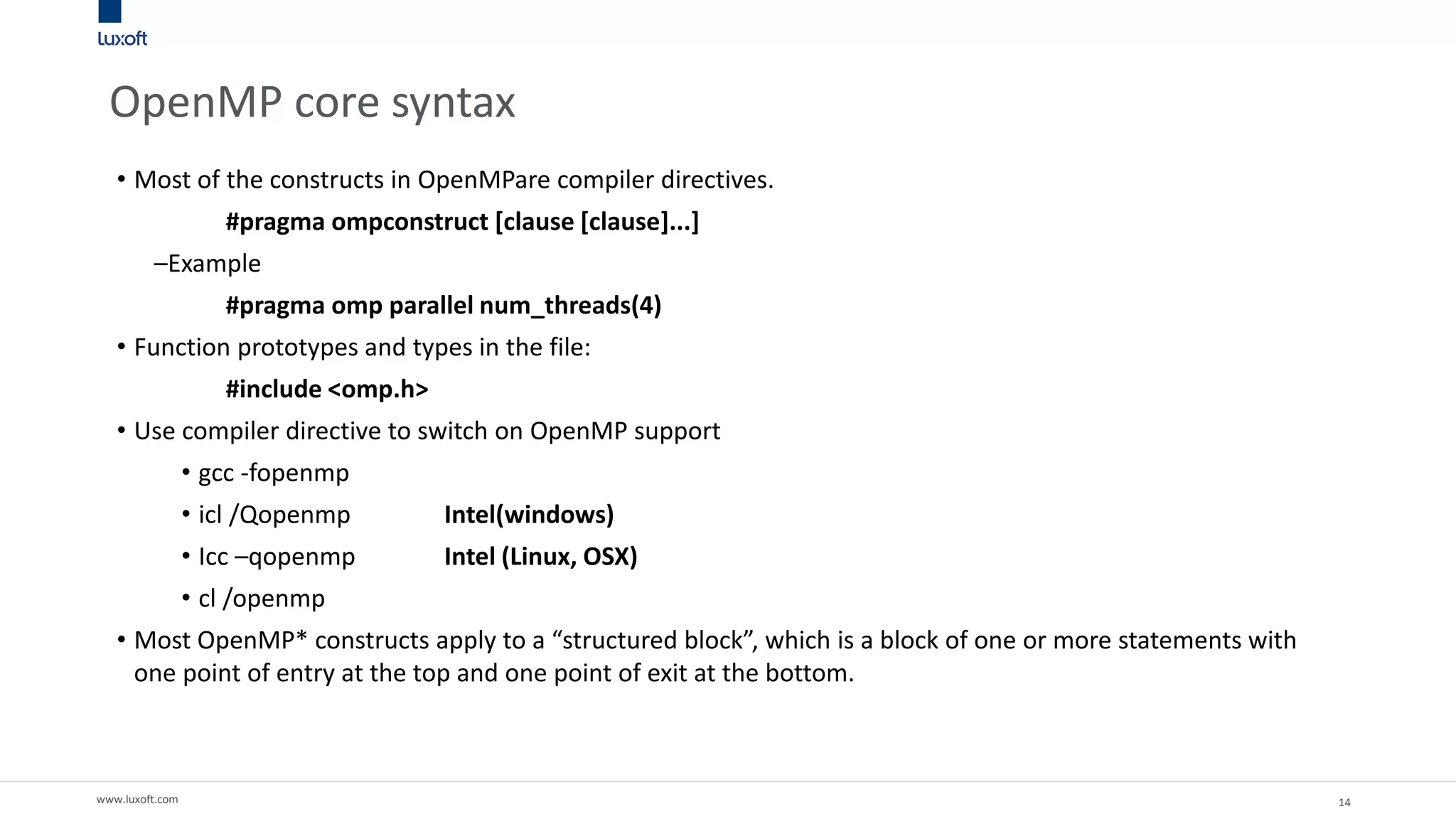 Oleksandr Smoktal Parallel Seismic Data Processing Using Openmp Ppt