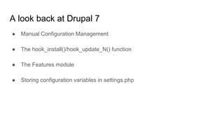 Олексій Калініченко — Configuration Management in Drupal8 | PPT