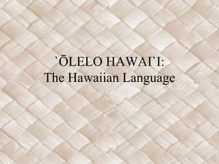 How to type hawaiian okina - methodlasopa