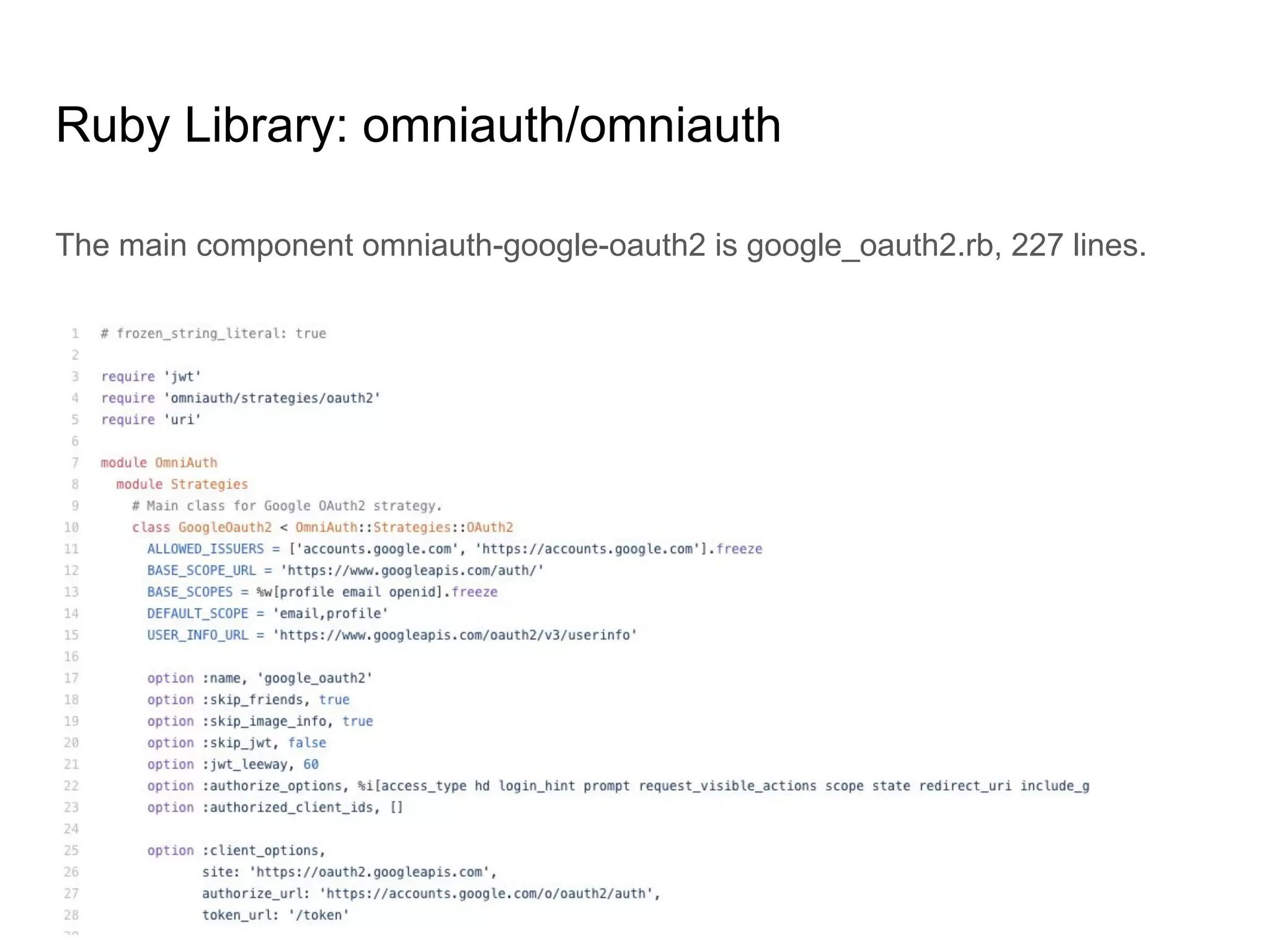 OAuth 2.0 and Library | PPT