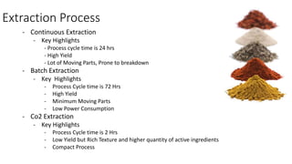 Spice Oleoresins and Essential Oils | PPTX