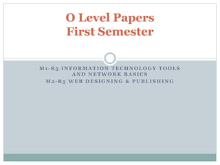 o level course 1.pptx