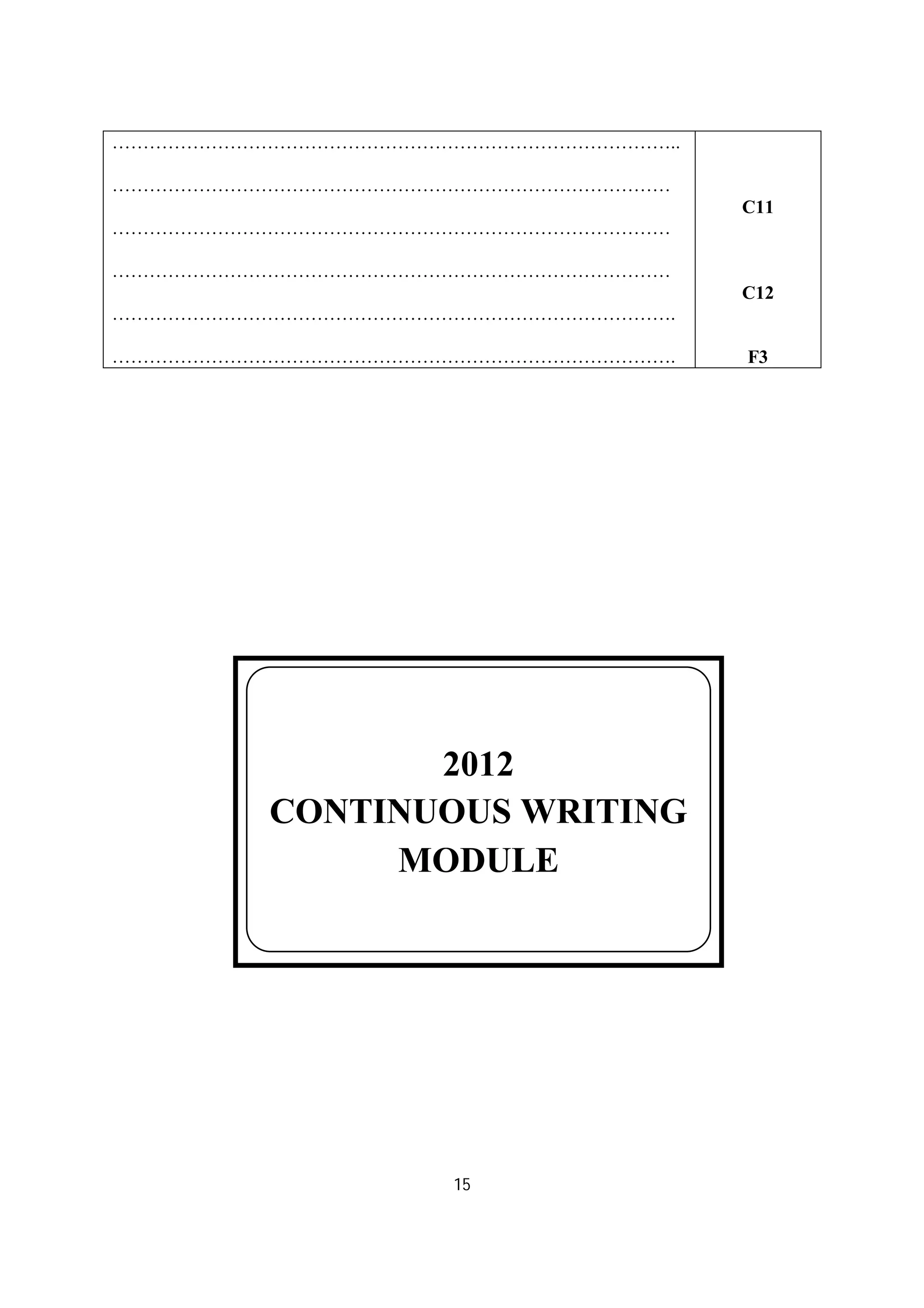 O level directed writing notes | PDF | Educational Assessment | Education