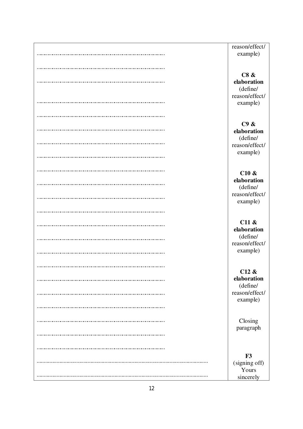 O Level Directed Writing Notes O Level Directed Writing Notes