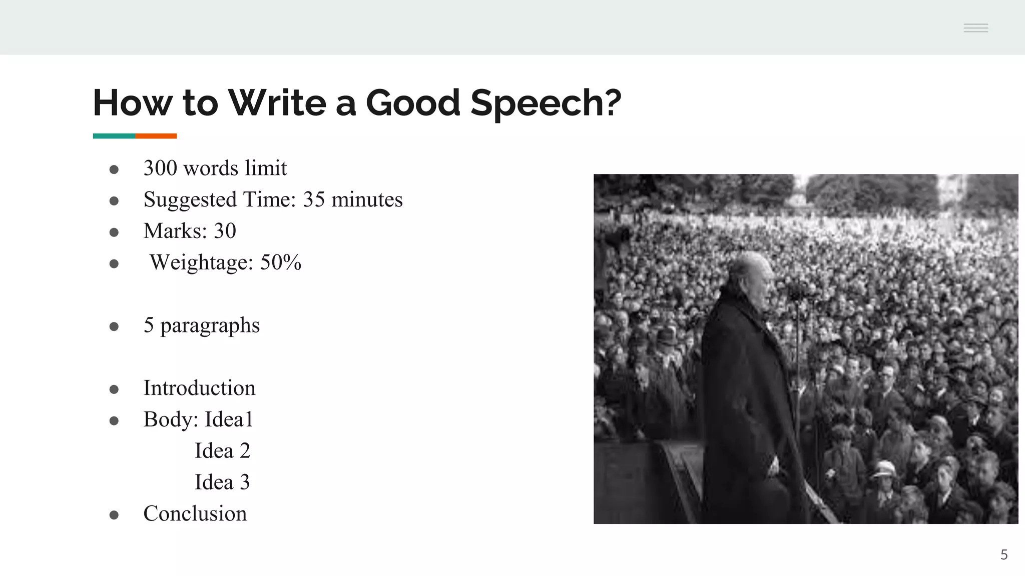 O level English 04. Speech Writing. Code. 104. pptx | PPTX