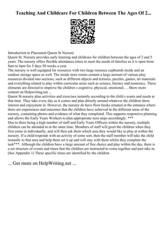 O Level Essay Examples | PDF