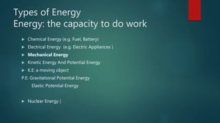 O level work energy and power | PPT
