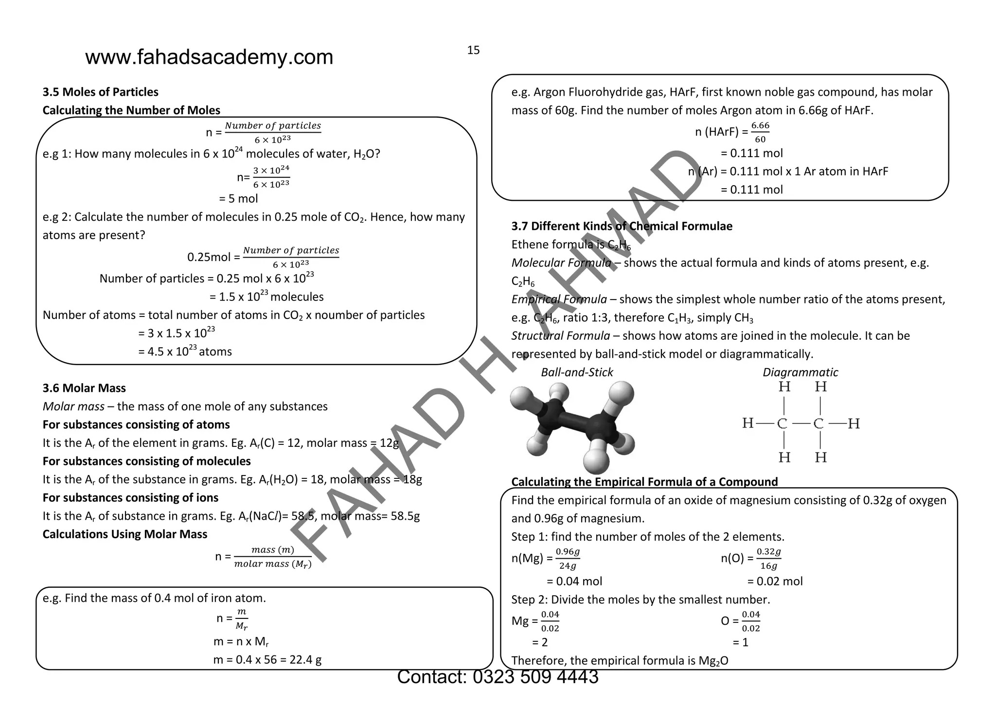 O'Levels Chemistry Notes (GCE and IGCSE) | PDF
