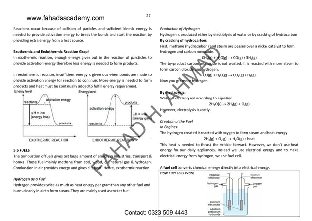 O'Levels Chemistry Notes (GCE and IGCSE) | PDF