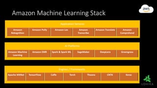 Zenyk Matchyshyn "Doing Machine Learning on Amazon Stack" | PPT
