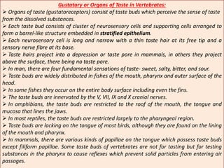 Olfactory and gustatory receptors | PPTX