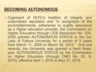 OLFU MISSION,VISSION, HISTORY AND CORE VALUES.pptx