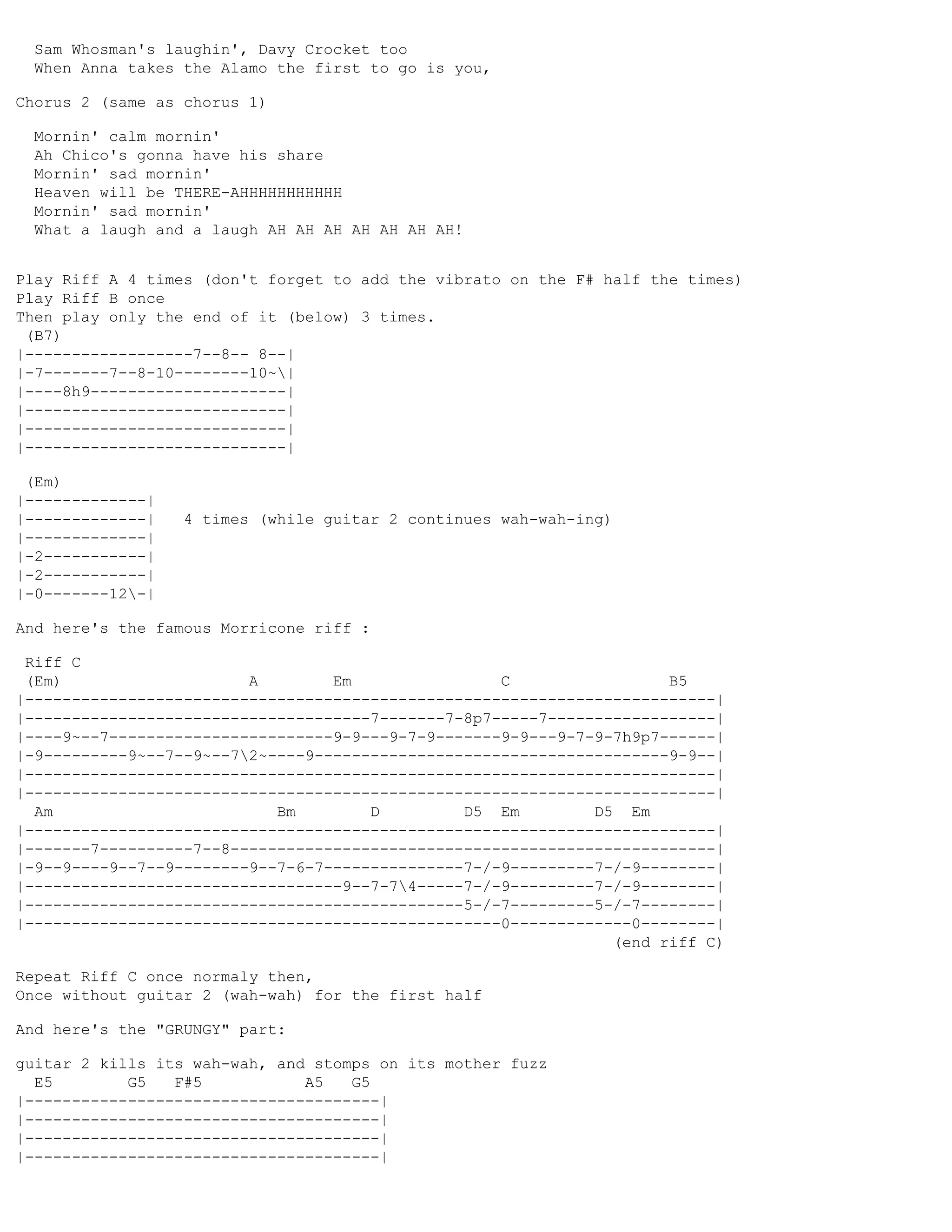Olga Guitar Chords And Tablature (B) | PDF