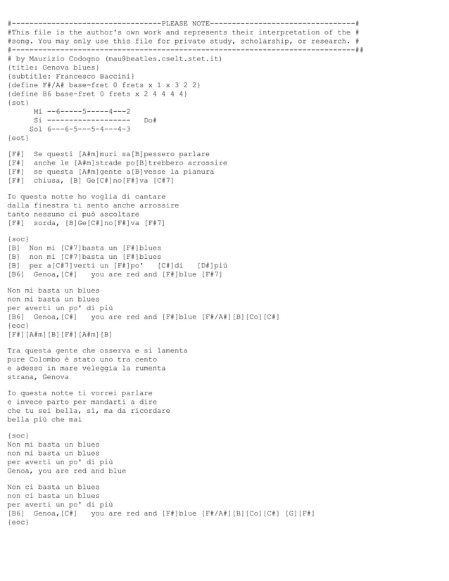 Olga Guitar Chords And Tablature (B) | PDF