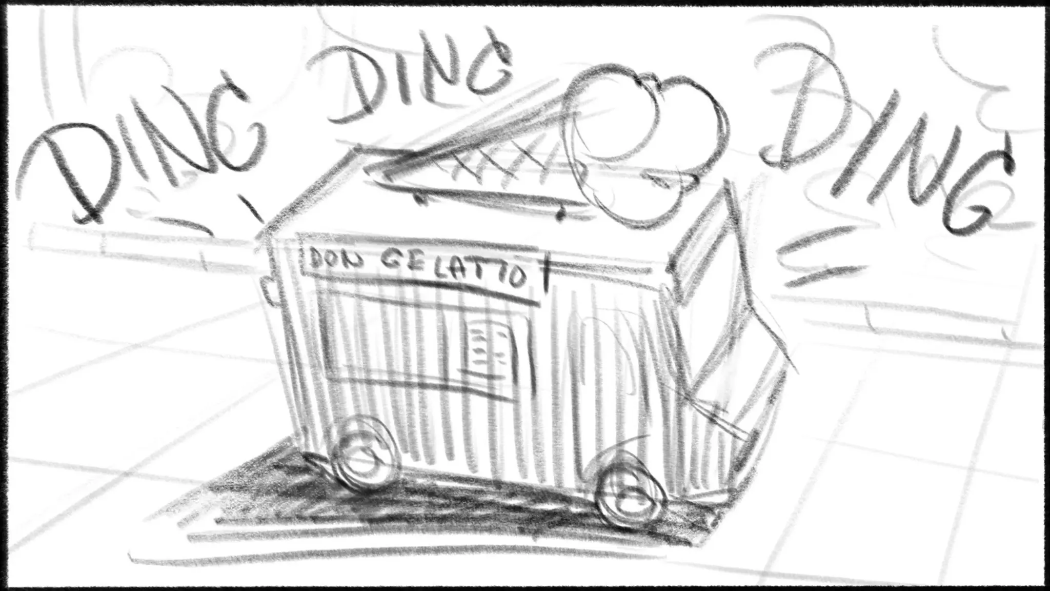"Hot Day" Storyboard by Olga Andriyenko | PPT