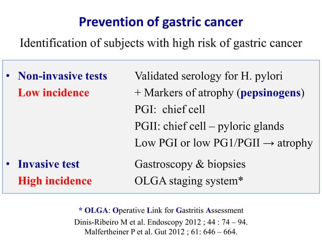 Olga staging system for diagnosis of gastritis | PPTX