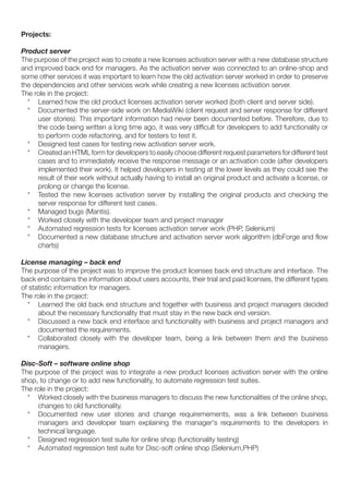 Olga Vasylchenko CV | PDF
