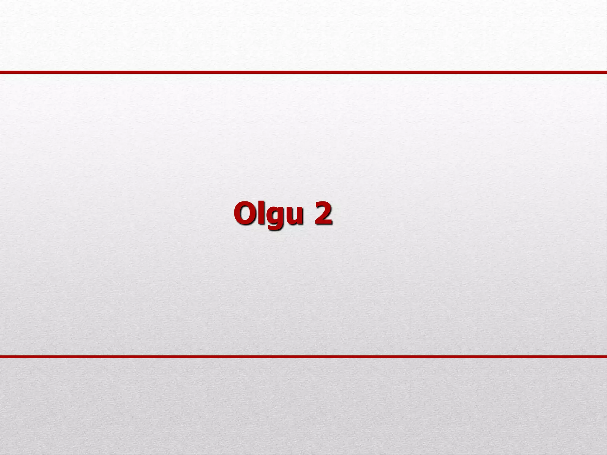 Olgu2 | PPT