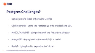 Keynote: The Postgres Ecosystem | PPT