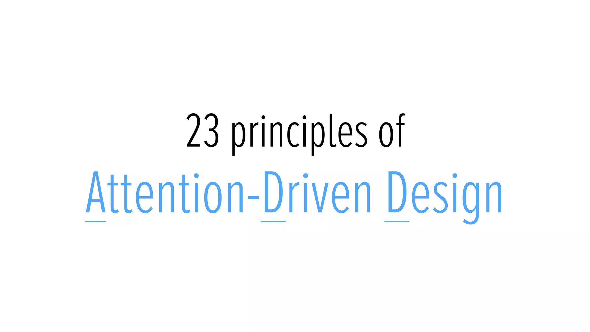 7 Principles of Conversion Centered Design with Oli Gardner | PDF