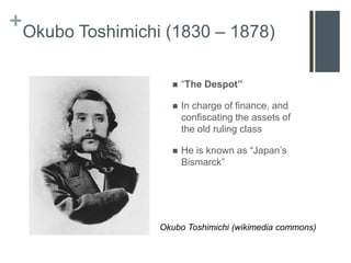 Japan: Meiji Oligarchs and the constitution | PPTX