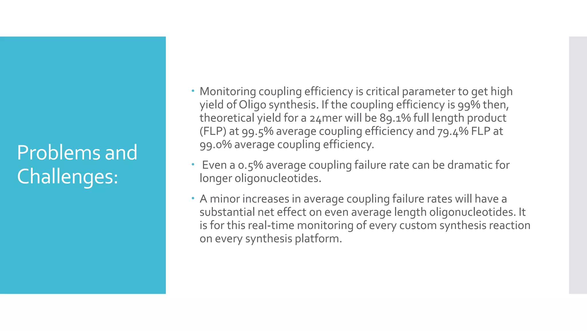 Oligo nucleotide synthesis | PPTX