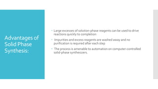 Oligo nucleotide synthesis | PPTX