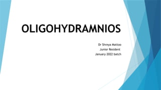 Oligohydramnios- Causes and management of oligohydramnios in pregnancy ...
