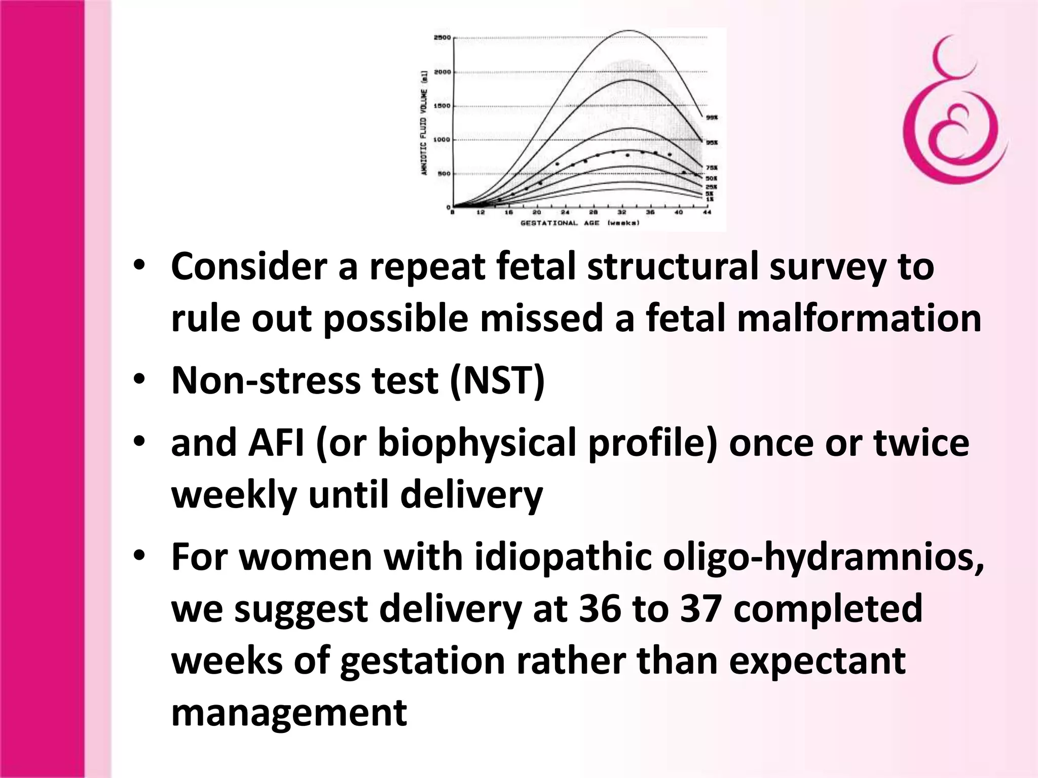Oligohydramnios by dr alka mukherjee dr apurva mukherjee nagpur m.s. | PPTX